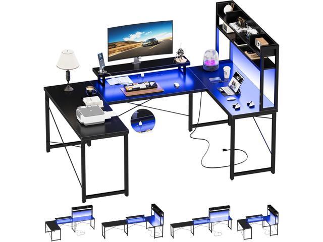 Click here for Unikito U Shaped Desk with Hutch  Reversible L Sha... prices