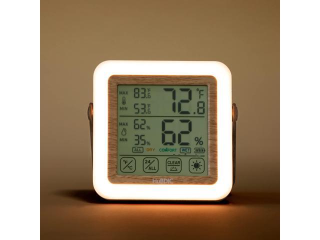 Click here for HuBDIC Hygrometer with 3 Level Bright Nightlight... prices