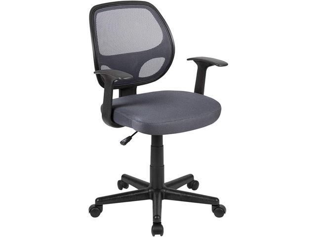 Click here for Flash Furniture Flash Fundamentals Mid-Back Gray M... prices