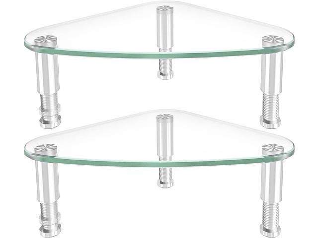 Click here for Hemudu 2 Pack Computer Monitor Riser Triangle Desk... prices