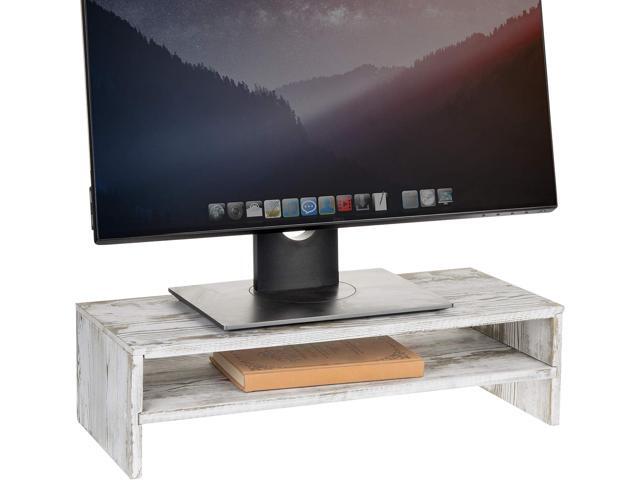 Click here for MyGift Shabby Whitewashed Wood Computer Monitor an... prices