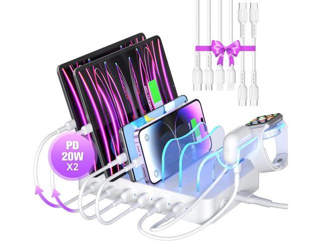 Click here for SooPii 6-Port USB C Charging Station for Multiple... prices