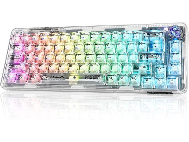 Click here for CC MALL 60 Transparent Mechanical Keyboard with Cl... prices