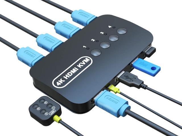 Click here for HDMI KVM Switch 4 Port - KVM Switch 4 Computers -... prices