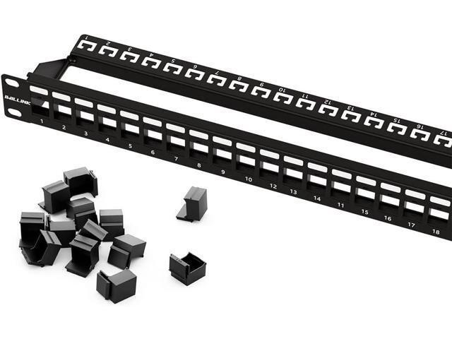 Click here for Iwillink Blank 24-Port Keystone Patch Panel  1U 19... prices