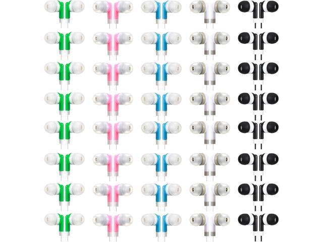 Click here for Konohan 100 Pack Earbuds Bulk Wired Earphones Mult... prices