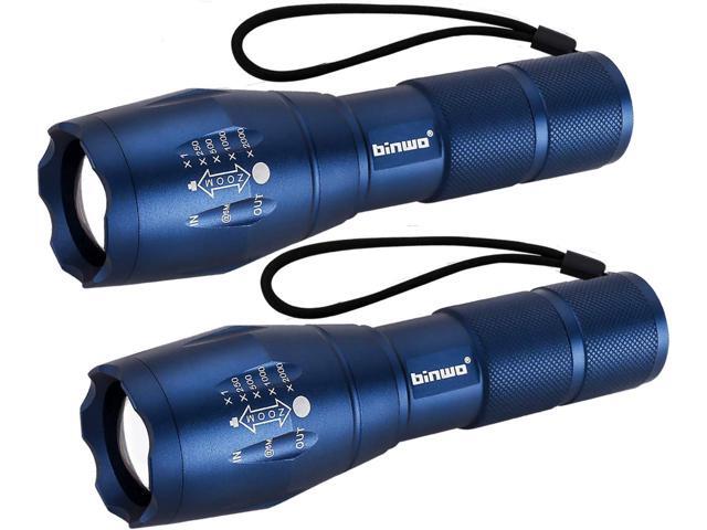 Click here for BINWO Blue Flashlight 2000 Lumens(2Pack) Tactical... prices