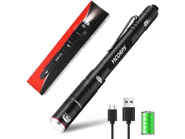 Click here for Rechargeable Pen Light Flashlight 300 Lumens 3 Lig... prices