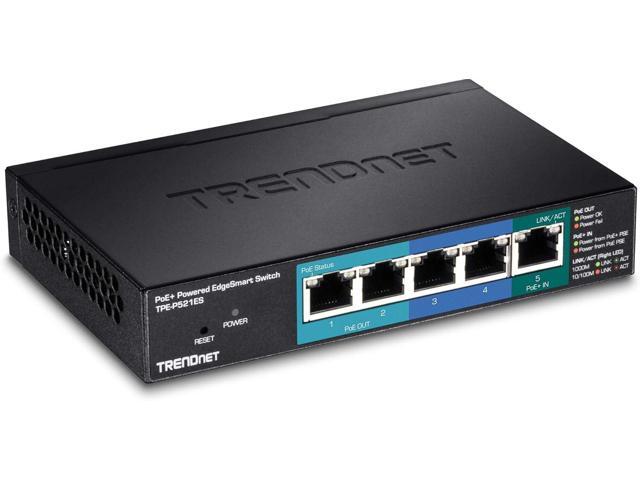 Click here for TRENDnet 5-Port Gigabit PoE+ Powered EdgeSmart Swi... prices