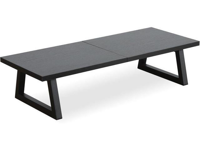 Click here for TEAMIX 24 inch Monitor Stand Riser  Black Wood & S... prices