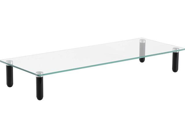 Click here for Lorell 4-Leg Single Shelf Glass Monitor Stand prices