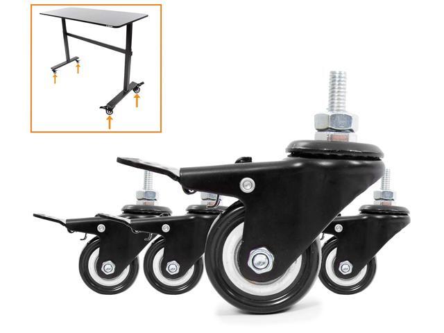Click here for Stand Steady Attachable Desk Wheels Set of 4 Locki... prices