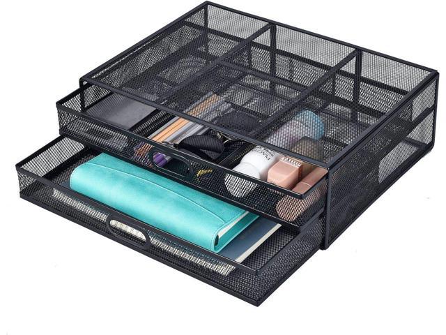 Click here for Monitor Stand Riser with Drawer - Metal Mesh Desk... prices