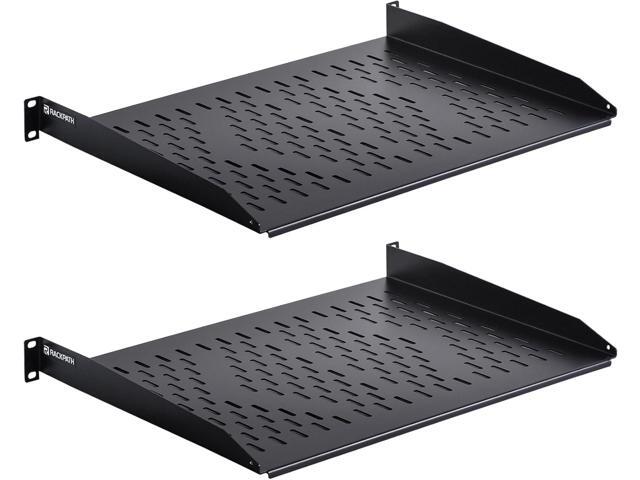Click here for RackPath 1U Cantilever Universal Rack Shelf - 14in... prices