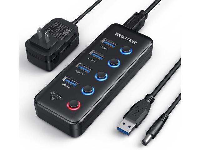 Click here for Powered USB 3.0 Hub  Wenter 5-Port USB Hub Splitte... prices