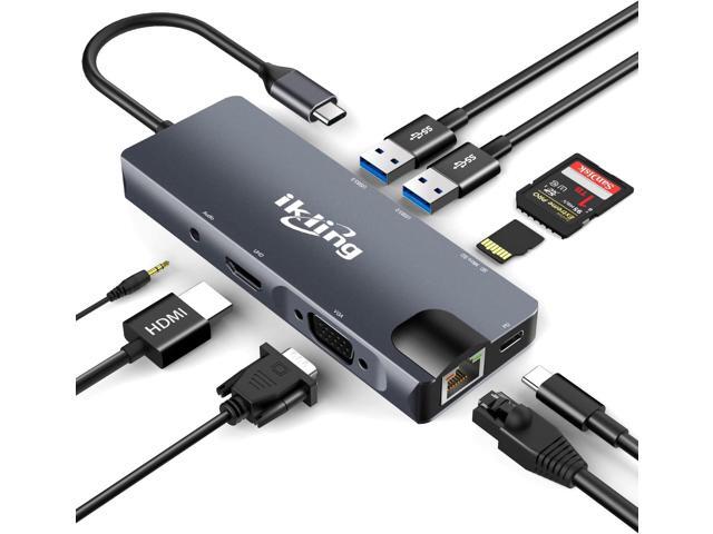 Click here for USB C Hub  9-in-1 USB C Adapter with 4K USB C to H... prices