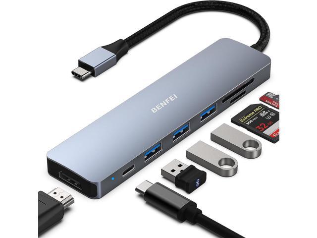 Click here for BENFEI USB C HUB 7-in-1 with HDMI(4K@60Hz Certifie... prices