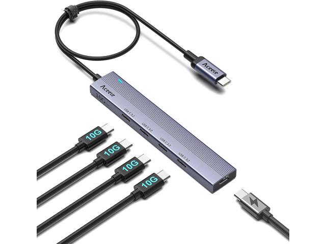Click here for Aceele 4 Port USB 3.2 Gen 2 Hub  10Gbps USB C to U... prices