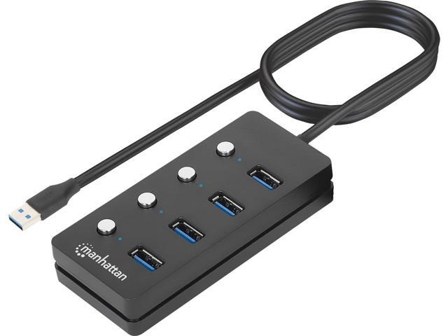 Click here for Manhattan 4 Port USB 3.0 & 3.2 Gen 1 Splitter Hub... prices