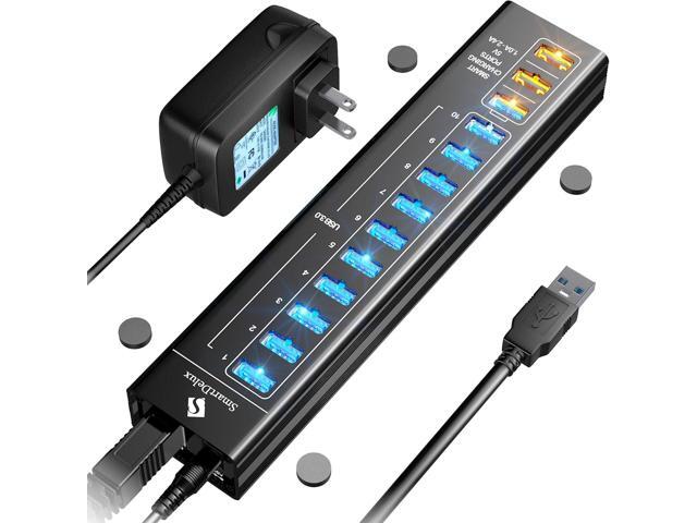 Click here for SmartDelux Powered USB Hub - 13-Port USB 3.0 Hub w... prices