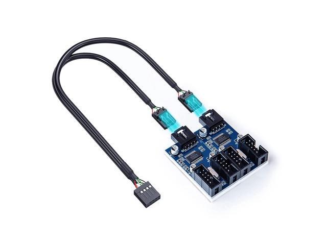 Click here for Nest Warehouse 9Pin USB Header Splitter Male 1 to... prices