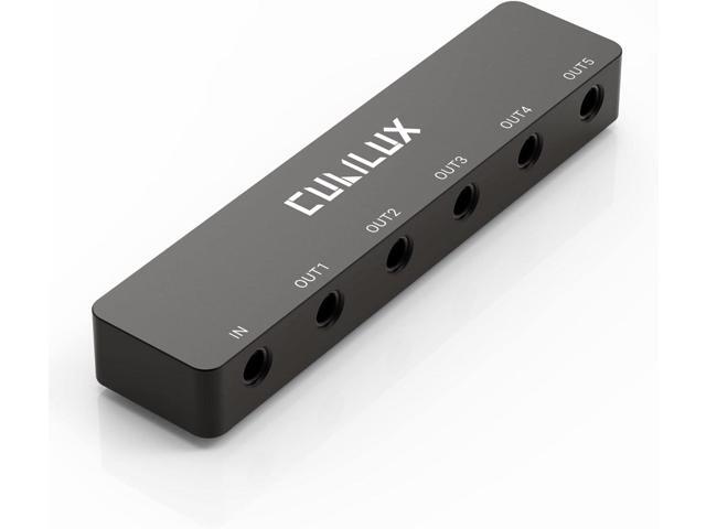 Click here for Cubilux Professional 5-Way 3.5mm AUX Splitter  Alu... prices