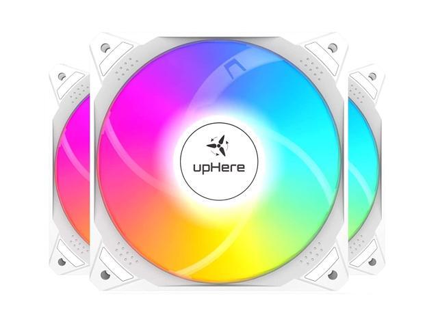 Click here for upHere 120mm Case Fan 3 Pack LED Cooling PC Fans 5... prices