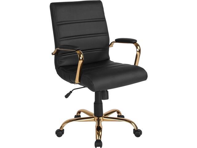 Click here for Flash Furniture Whitney Mid-Back Desk Chair - Blac... prices