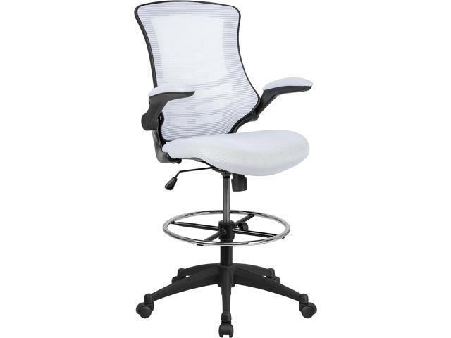 Click here for Flash Furniture Kelista Mid-Back White Mesh Ergono... prices