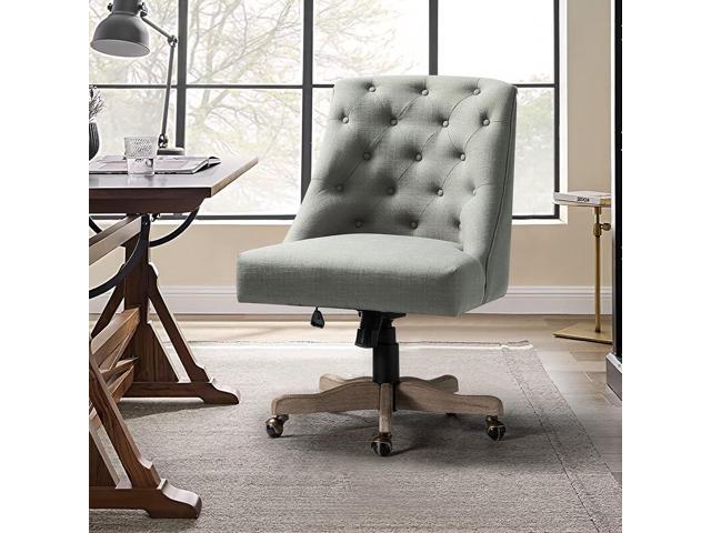 Click here for Modern Tufted Armless Home Office Chair  Comfy Uph... prices
