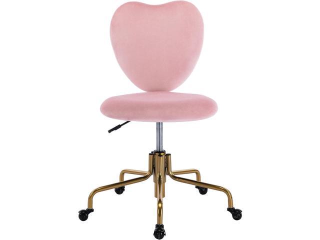Click here for HNY Hi & Yeah Velvet Cute Desk Chair with Wheels... prices
