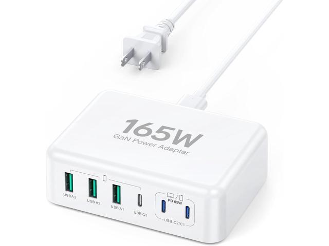 Click here for 165W 6 Port Desktop PD GaN Fast Charging Station H... prices