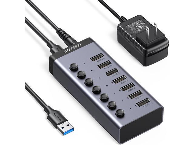 Click here for UGREEN Powered USB 3.0 Hub  7-Port USB Adapter wit... prices