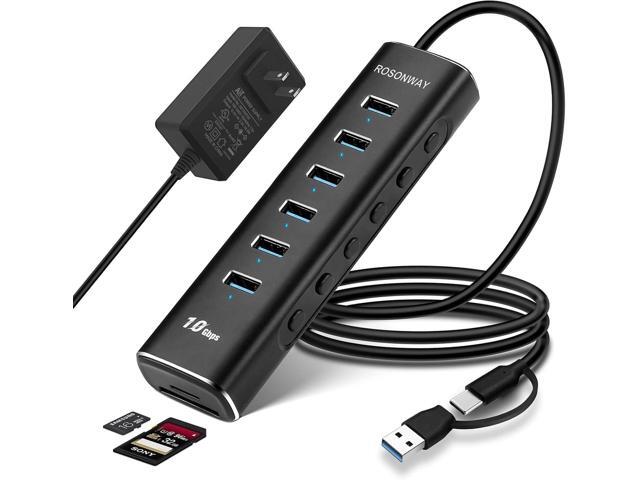 Click here for Powered USB Hub  Rosonway 8-Port USB 3.2/USB C Hub... prices