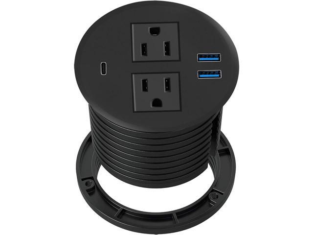 Click here for Kungfuking Desktop Power Grommet with PD 20W USB C... prices