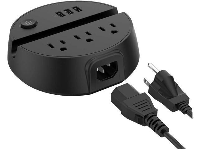 Click here for Nightstand Power Strip with USB - NTONPOWER 3 Outl... prices