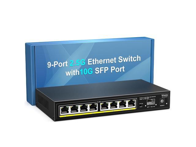 Click here for 8 Port 2.5G Unmanaged Ethernet Switch with 10G SFP... prices