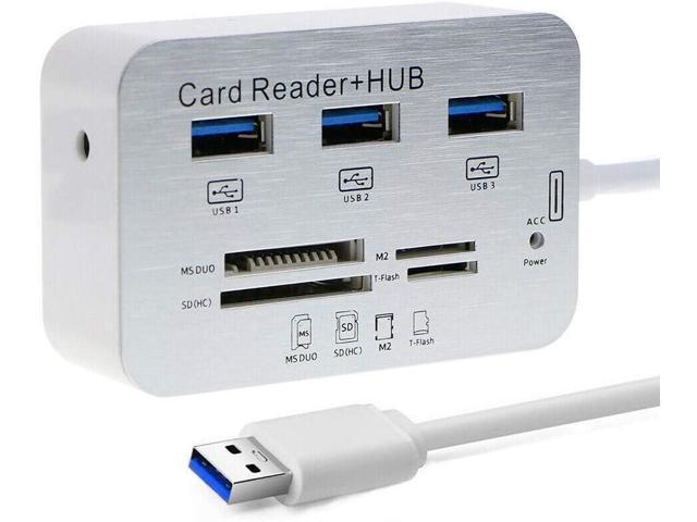 Click here for JacobsParts 3 Port USB 3.0 Hub with Card Reader MS... prices