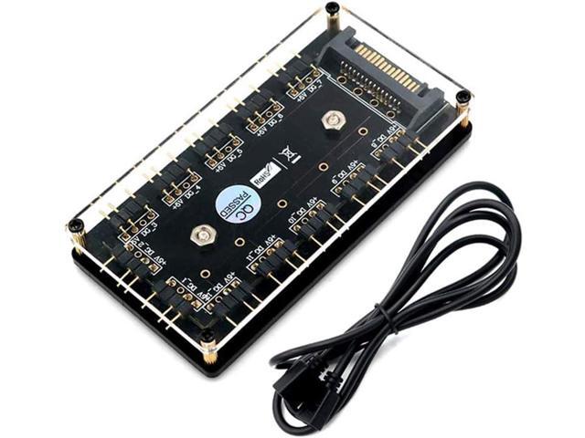 Click here for HLT 12 Way 5V 3 Pin ARGB HUB RGB LED Splitter Hub... prices