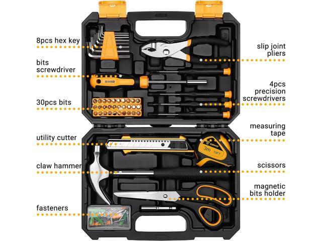 Click here for DEKOPRO General Household Hand Tool Kit with Plast... prices