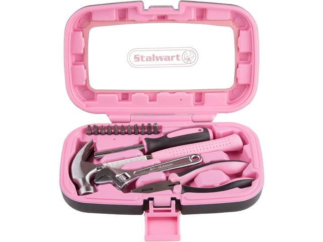 Click here for Stalwart 75-HT2015 Hand Tools  Pink Tool Set - 15... prices
