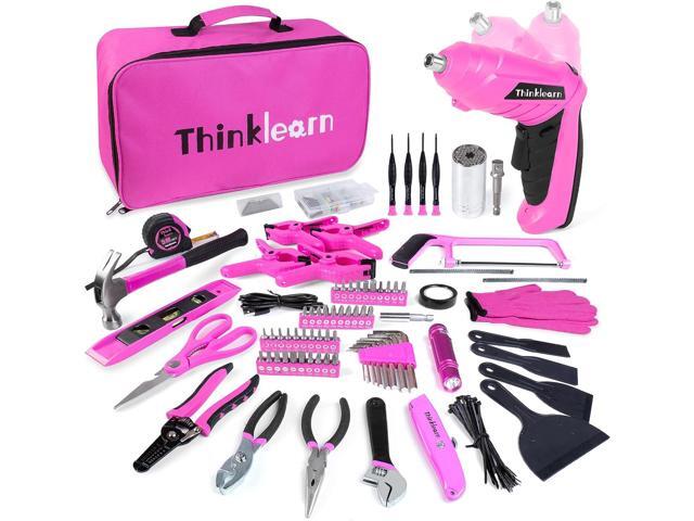 Click here for Pink Tool Set  205 Piece Home Tool Kit with 3.6V E... prices