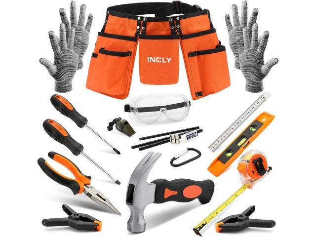 Click here for INCLY 18PCS Kid Hand Tool Set  Boy Builders Tool S... prices
