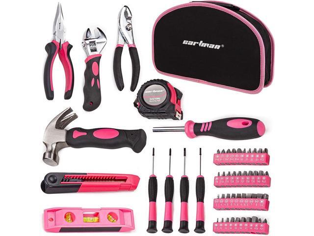 Click here for CARTMAN 52 Piece Tool Set Ladies Hand Tool Set wit... prices