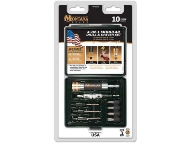 Click here for Montana Brand MB-63123 10 Piece Modular Drill & Dr... prices