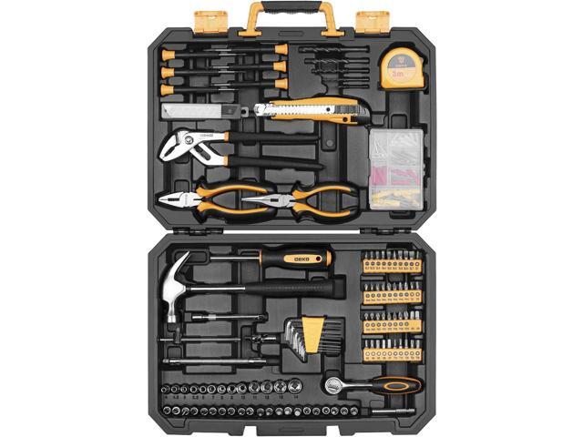 Click here for DEKO 196 Piece Tool Set General Household Hand Too... prices