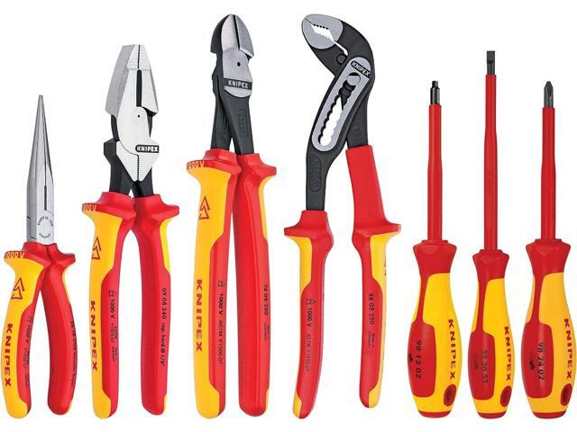 Click here for KNIPEX 7 Pc Pliers/Screwdriver Tool Set  1000V  Ny... prices