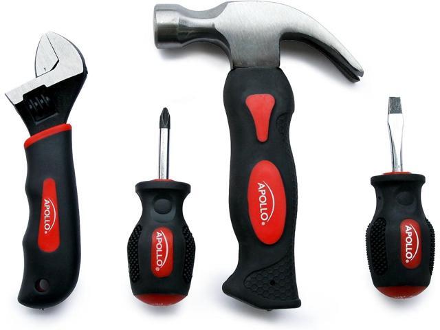 Click here for Apollo Tools DT0240 Stubby Tool Set  4-Piece  Red prices