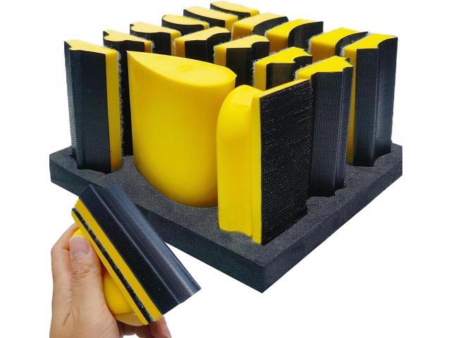 Click here for SACKORANGE 16 PCS Hand Sanding Block Set - Hook an... prices