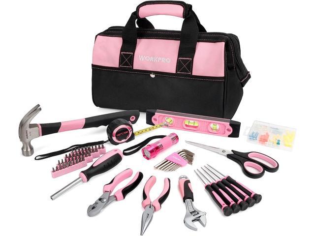 Click here for WORKPRO Pink Tool Kit  Home Repairing Tool Set wit... prices